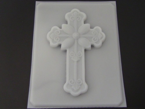 2050 Cross Large Chocolate or Hard Candy Mold - Molds N More